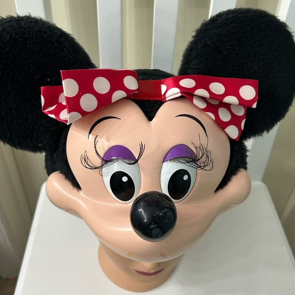 Disney | Accessories | Vintage 9s Disney Minnie Mouse 3d Snapback Hat ...